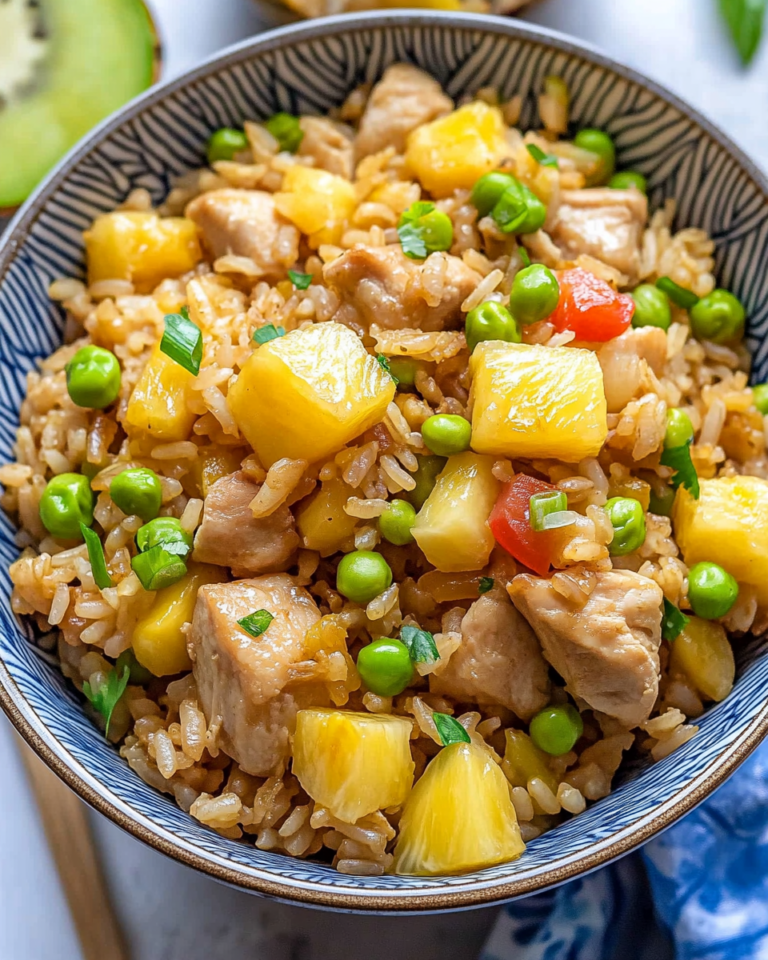 Pineapple Chicken Fried Rice
