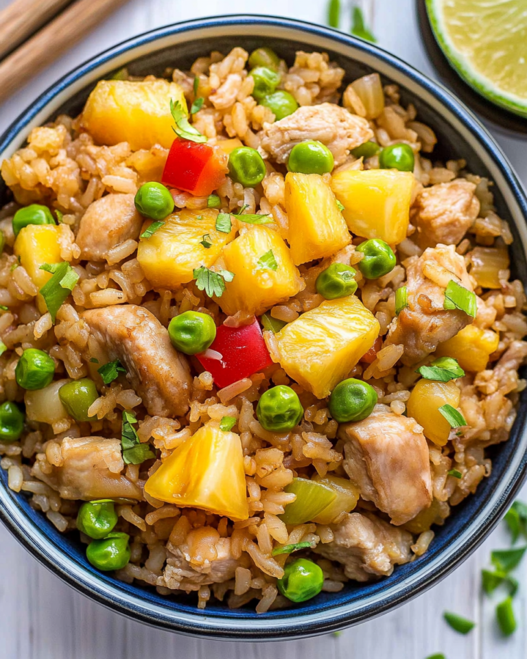 Pineapple Chicken Fried Rice