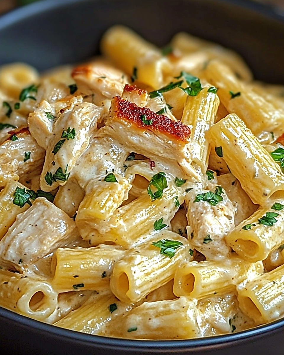 Creamy Chicken Ricotta Pasta