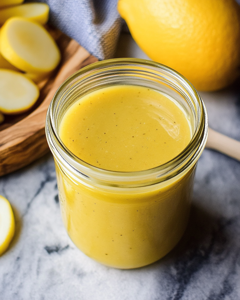 Honey Lemon Vinaigrette Salad Dressing Recipe