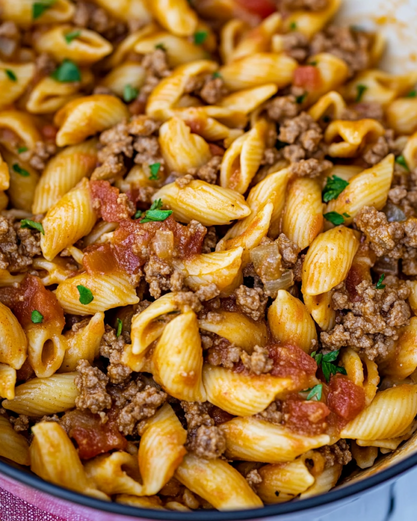 Cheesy Taco Pasta Recipe – One-Pot Weeknight Favorite