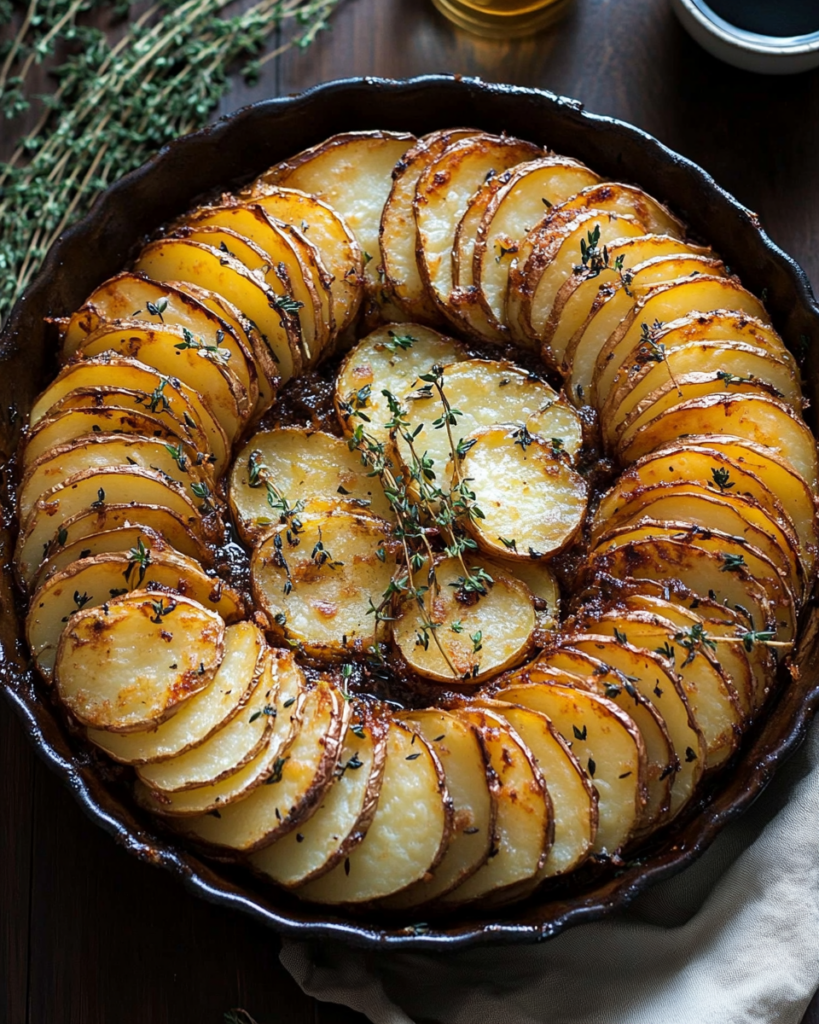 Crispy Balsamic-Thyme Potato Torte - Simple Whisk Crispy Balsamic-Thyme ...