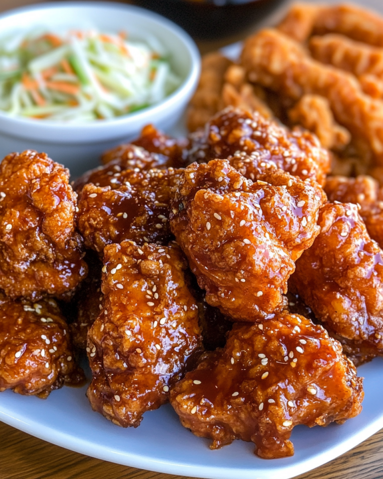 Crispy Korean Fried Chicken (Yangnyeom) Recipe