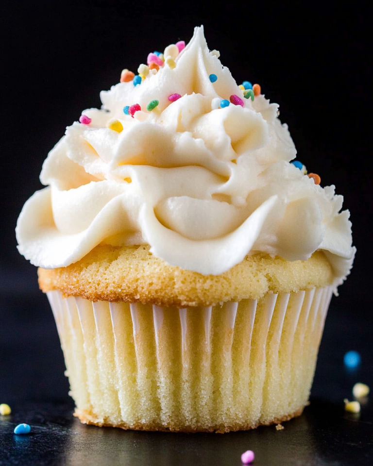 Perfect Vanilla Cupcake Recipe (Light, Fluffy, & Moist)