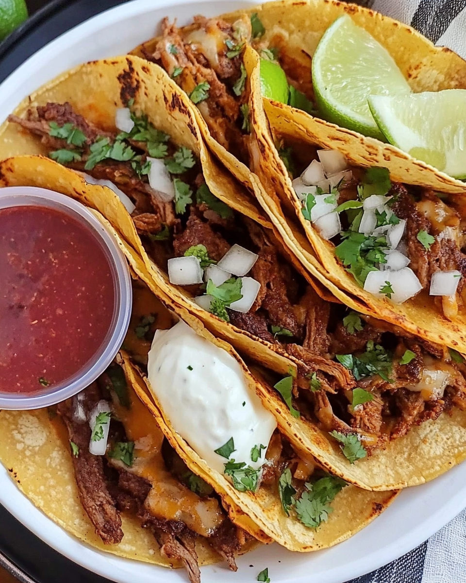Ultimate Quesabirria Tacos Recipe with Cheese & Birria Consomé